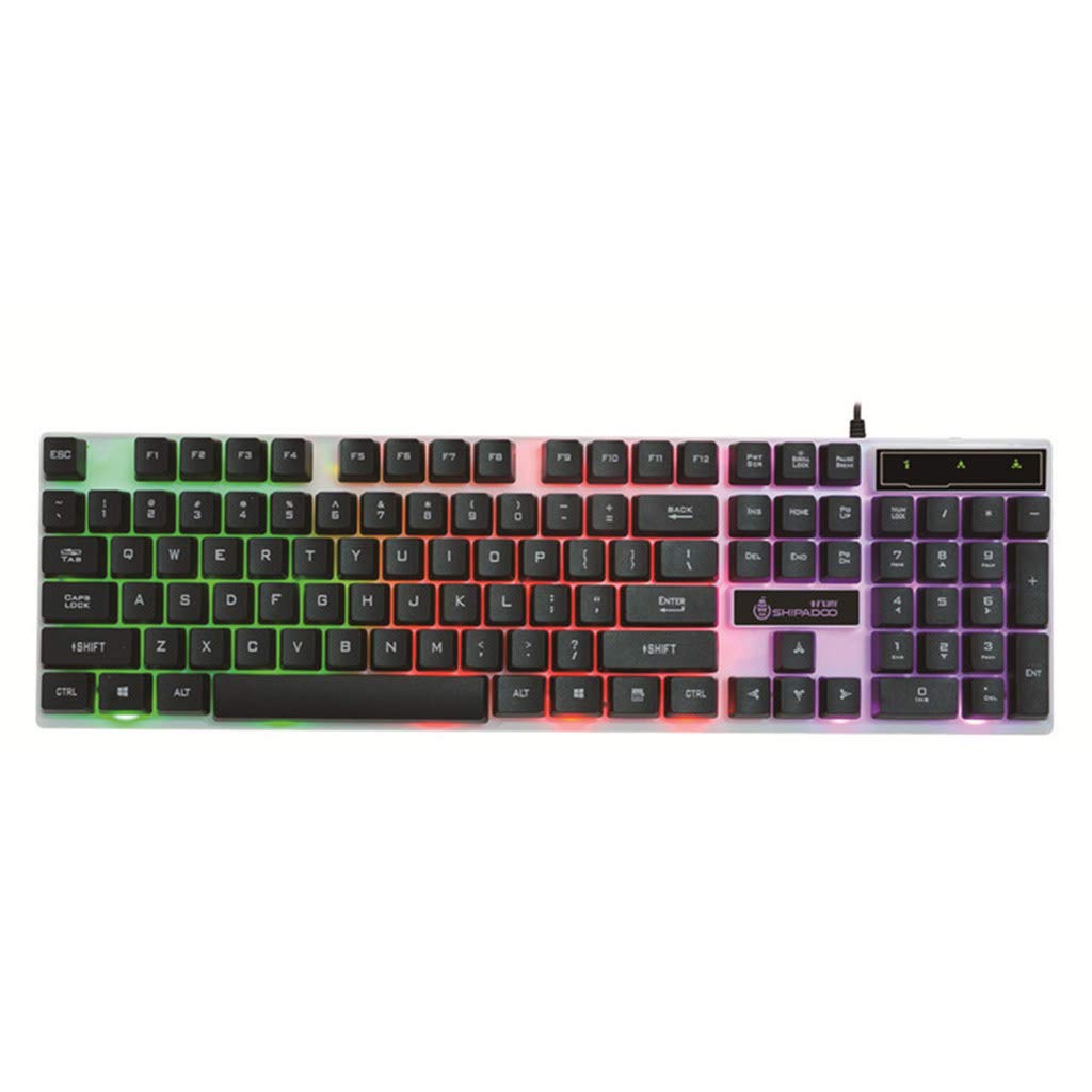 unband User Gaming Keyboard with LED Lighting Mechanical Keyboard for Computer Laptop Gaming DeviceAccessories