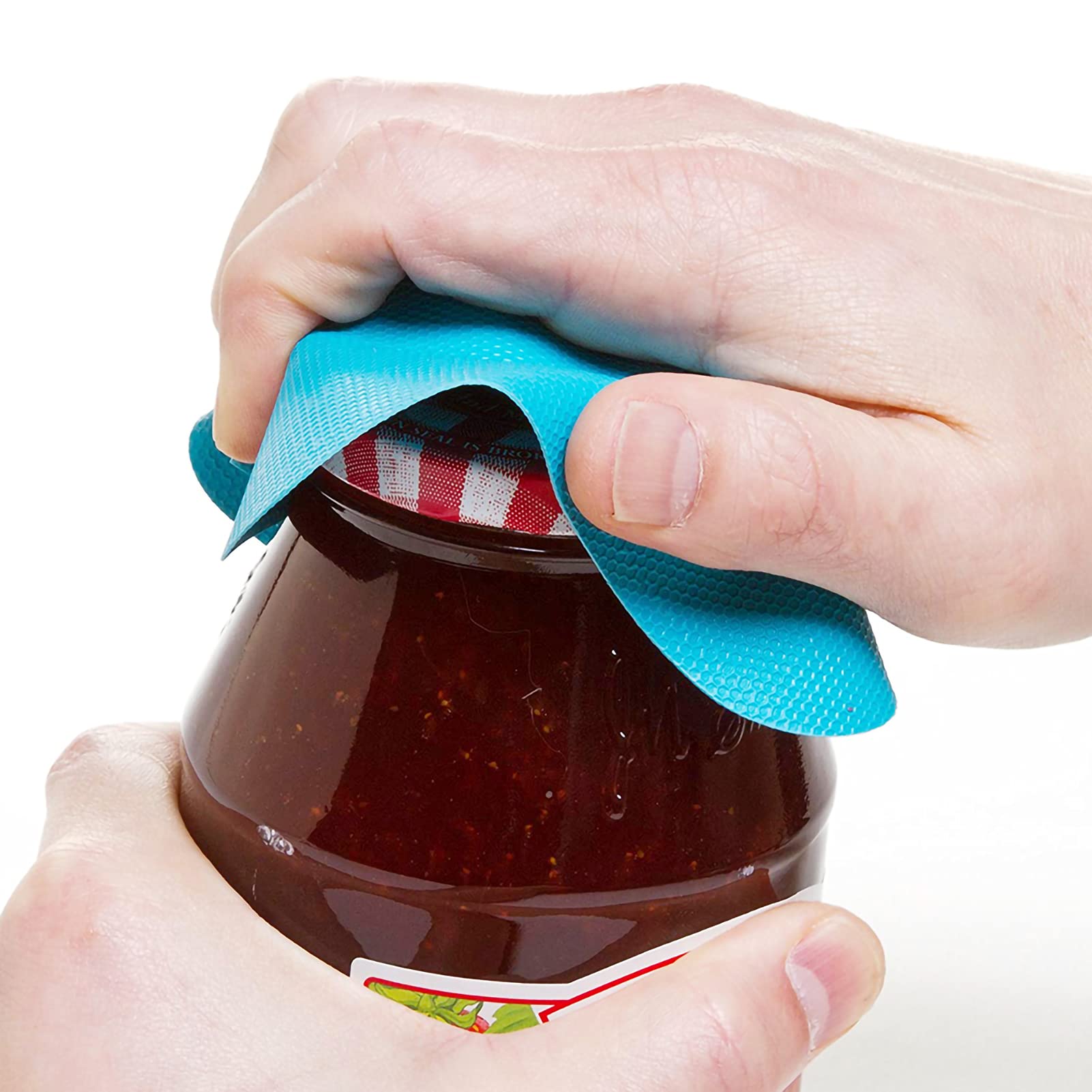porfeet 3Pcs Jar Opener Gripper Pads, Multi-Purpose Round Gripper Pad Bottle Caps Kitchen Jar Opener, Bottle Lid Openers for Seniors Kids Women (2 set)