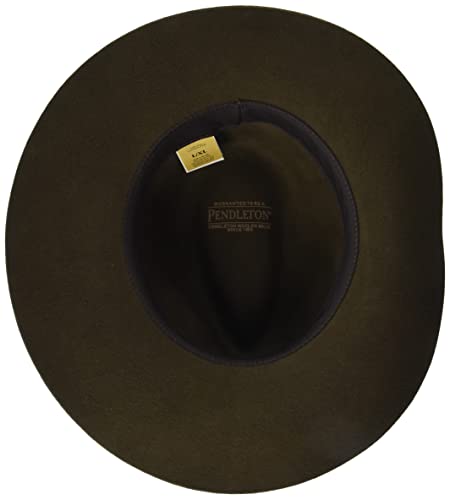 Pendleton Women's Marni Fedora, Pine, L/XL