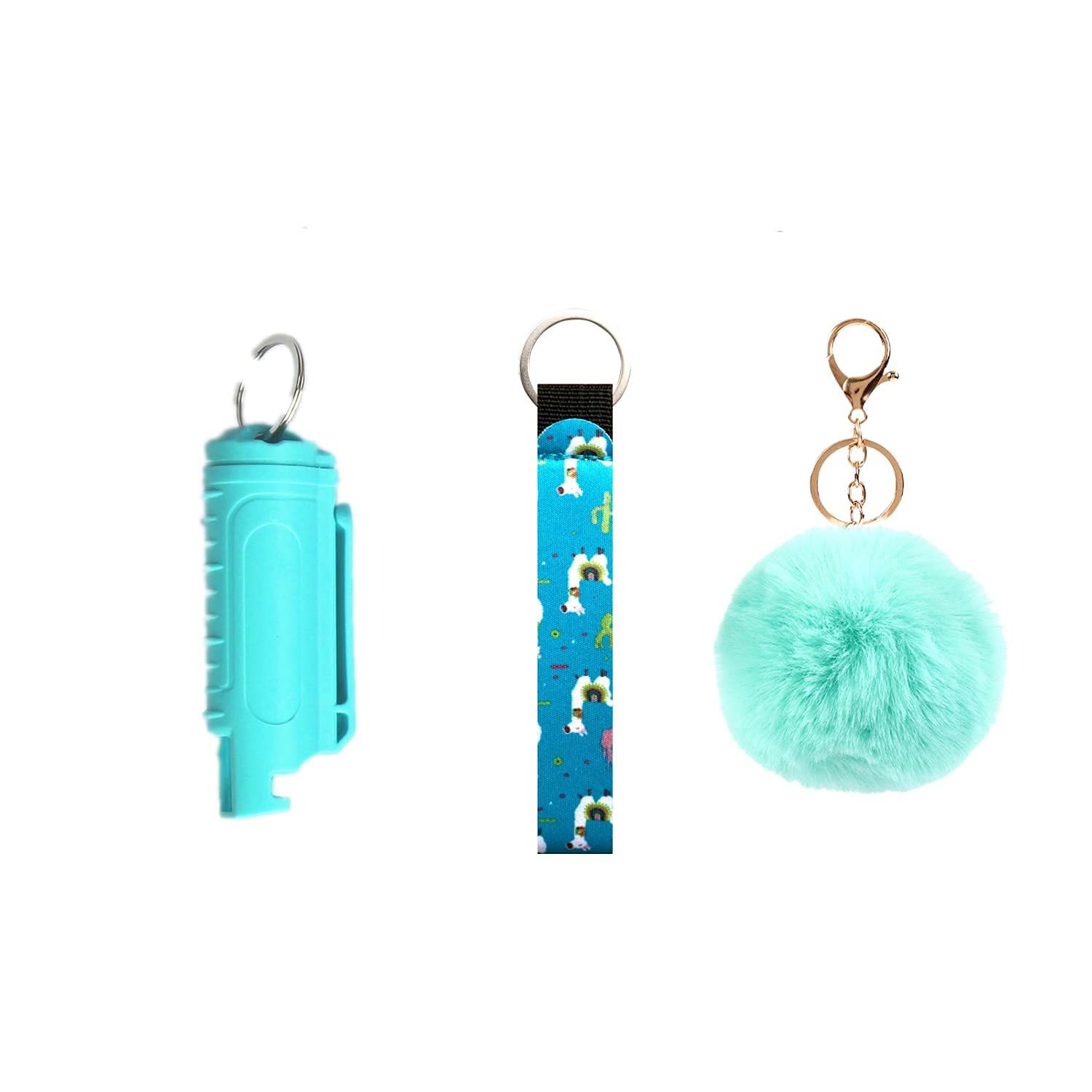 Puezokly 1pcs Pepper Spray Keychain for Women Self Defense and Maximum Police Strength