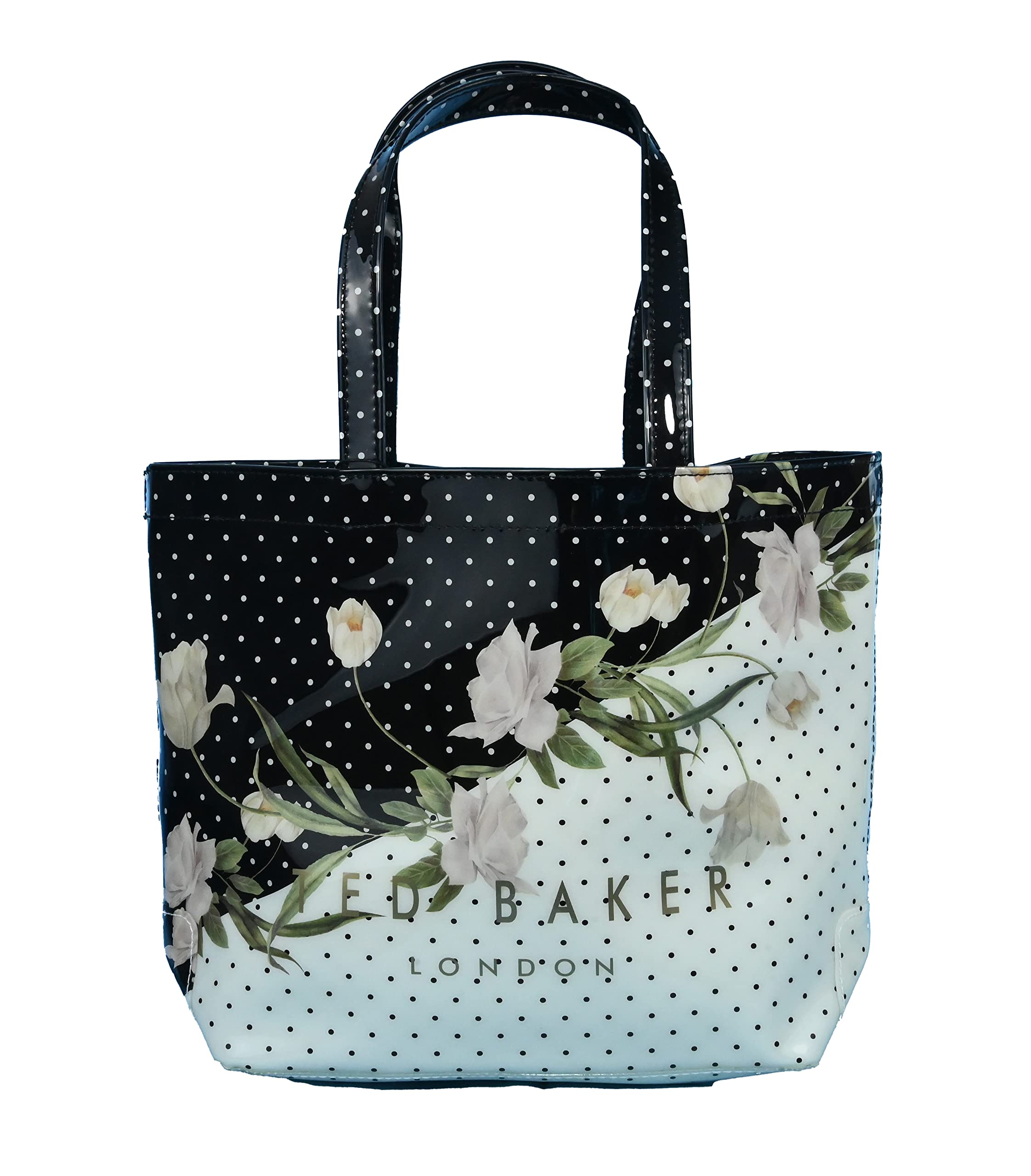 Ted Baker Cazcon Elderflower Small Icon Tote Bag in Black, Black