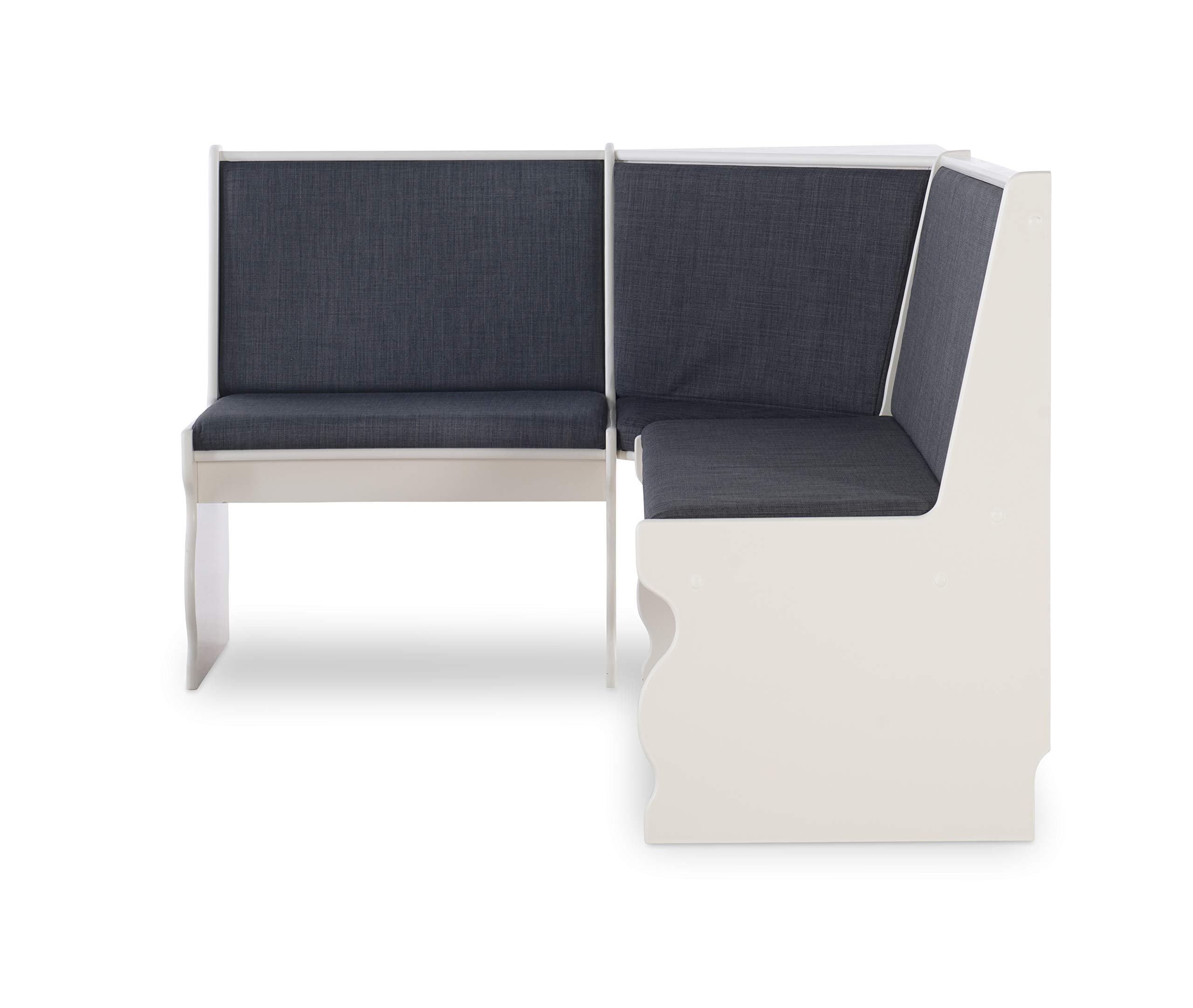 Linon Lucy Charcoal Nook