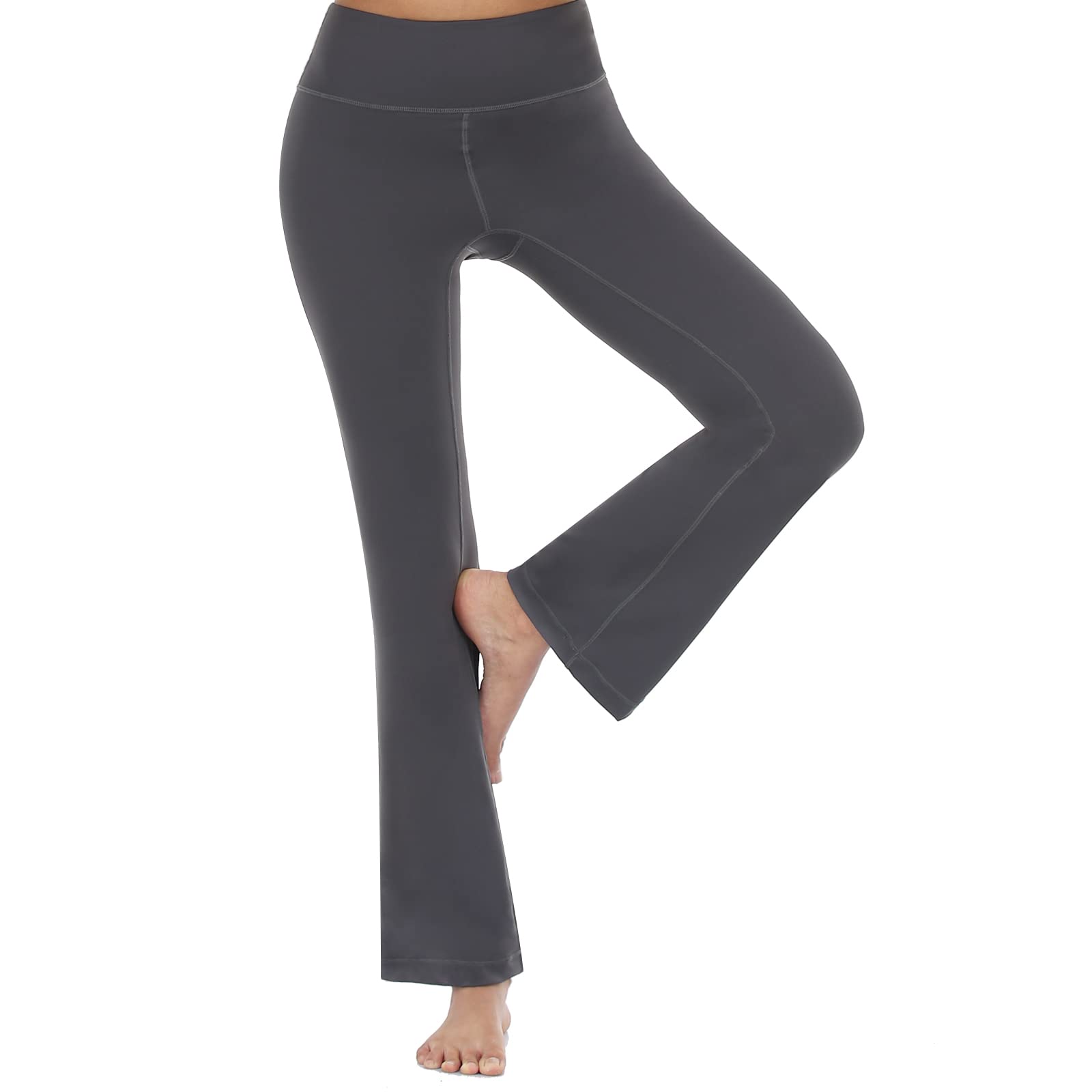 songful Bootcut Yoga Pants for Women, High Waisted Flare Leggings Athletic Workout Bootleg Yoga Pants, Blue Depth X-Large