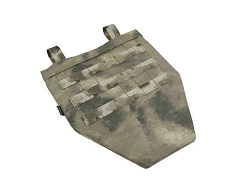 MOLLE Tactical Jockstrap Protect Airsoft Paintball molle Vest Chest rig Belt Tactical Waterproof (A-TACS AU)