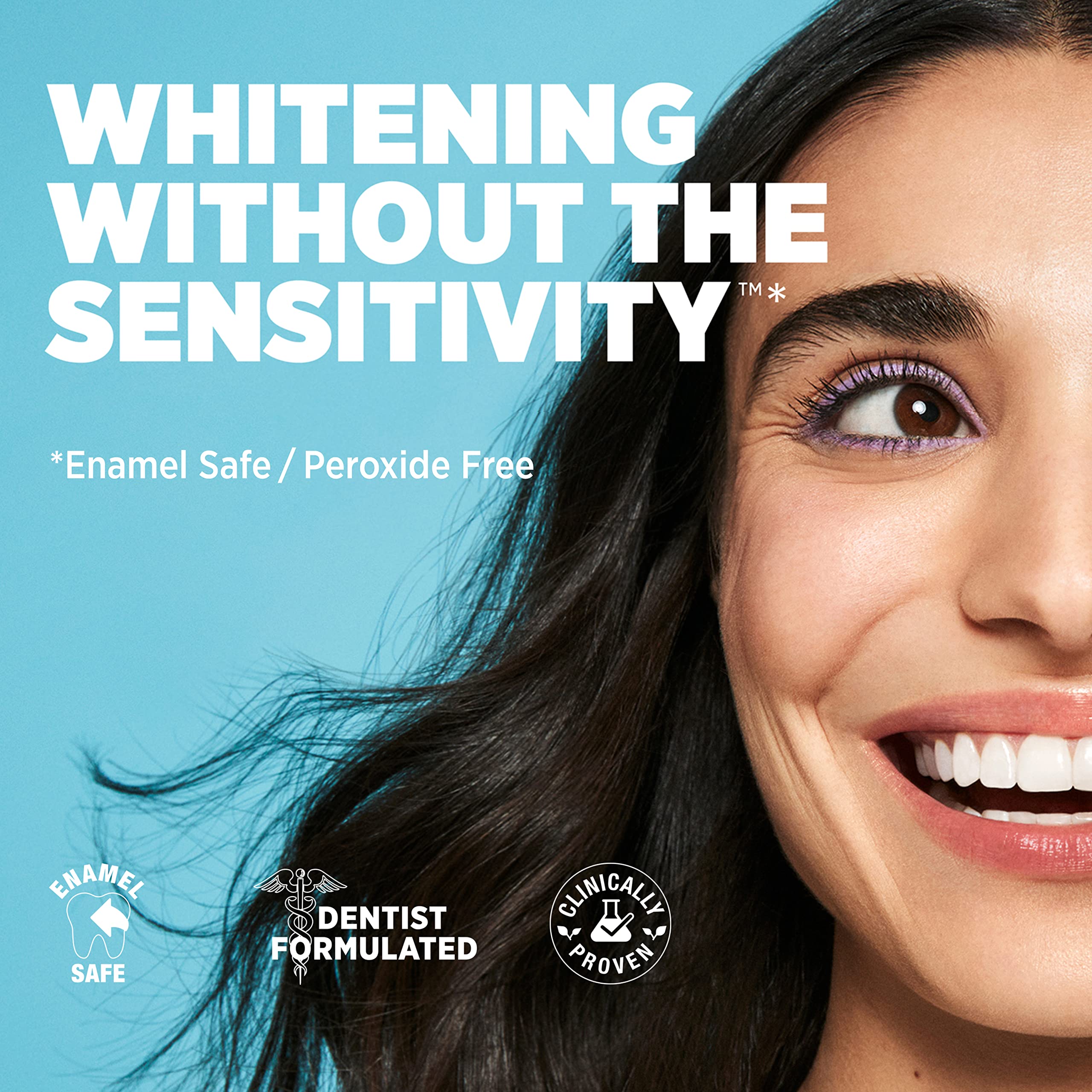 Lumineux Teeth Whitening Mouthwash, 16 Oz. 2 Pack - Peroxide Free - Enamel Safe - Whitening without The Sensitivity - Certified Non-Toxic - NO Alcohol, Fluoride & SLS Free