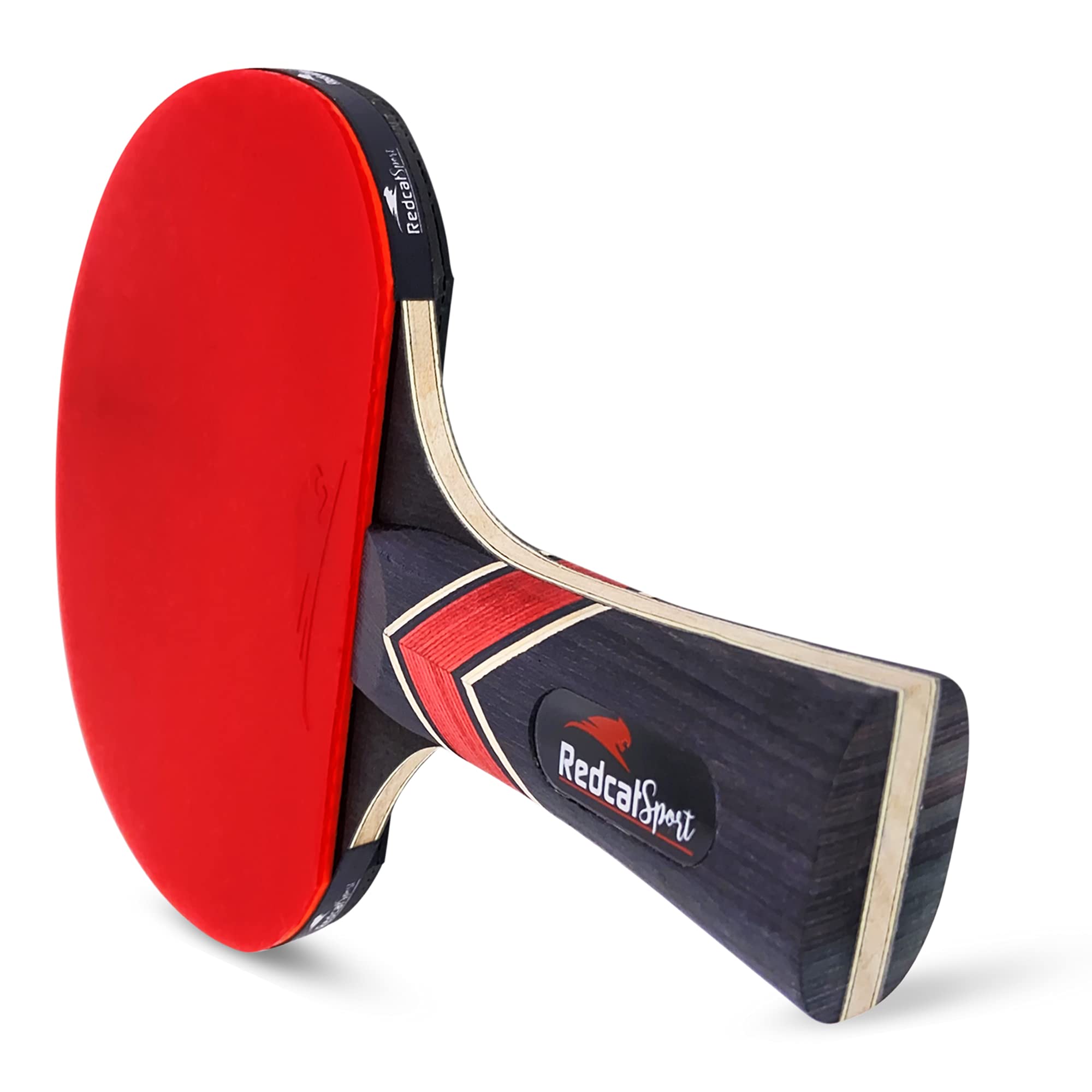 Ping Pong paddle β Pro Carbon Fiber Table Tennis Racket and case has 7 ply blade with 2.0mm Sponge and ITTF standard rubber for true spin, speed and Control - use paddles indoor or outdoor