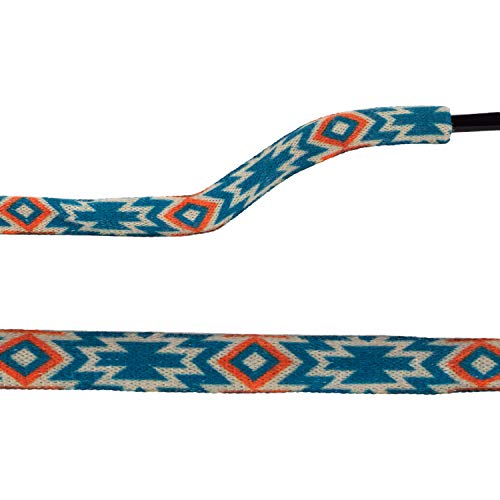 Ukes Premium Sunglass Strap - Durable & Soft Glasses Strap Designed with Cotton Material - Secure fit for Your Glasses and Eyewear. (The Aztecs)
