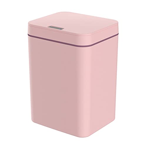 ZSEDP Automatic Intelligent Induction Trash Can Kitchen Dust Bin Electric Type Paper Basket ( Color : Black-JoJo's Bizarre Adventure1 , Size : 16L )