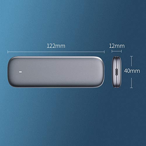 WDBBY M2 SSD Case NVME Enclosure M.2 to USB Type C 3.1 SSD Adapter for NVME PCIE NGFF SATA M/B Key SSD Disk Box M.2 SSD Case