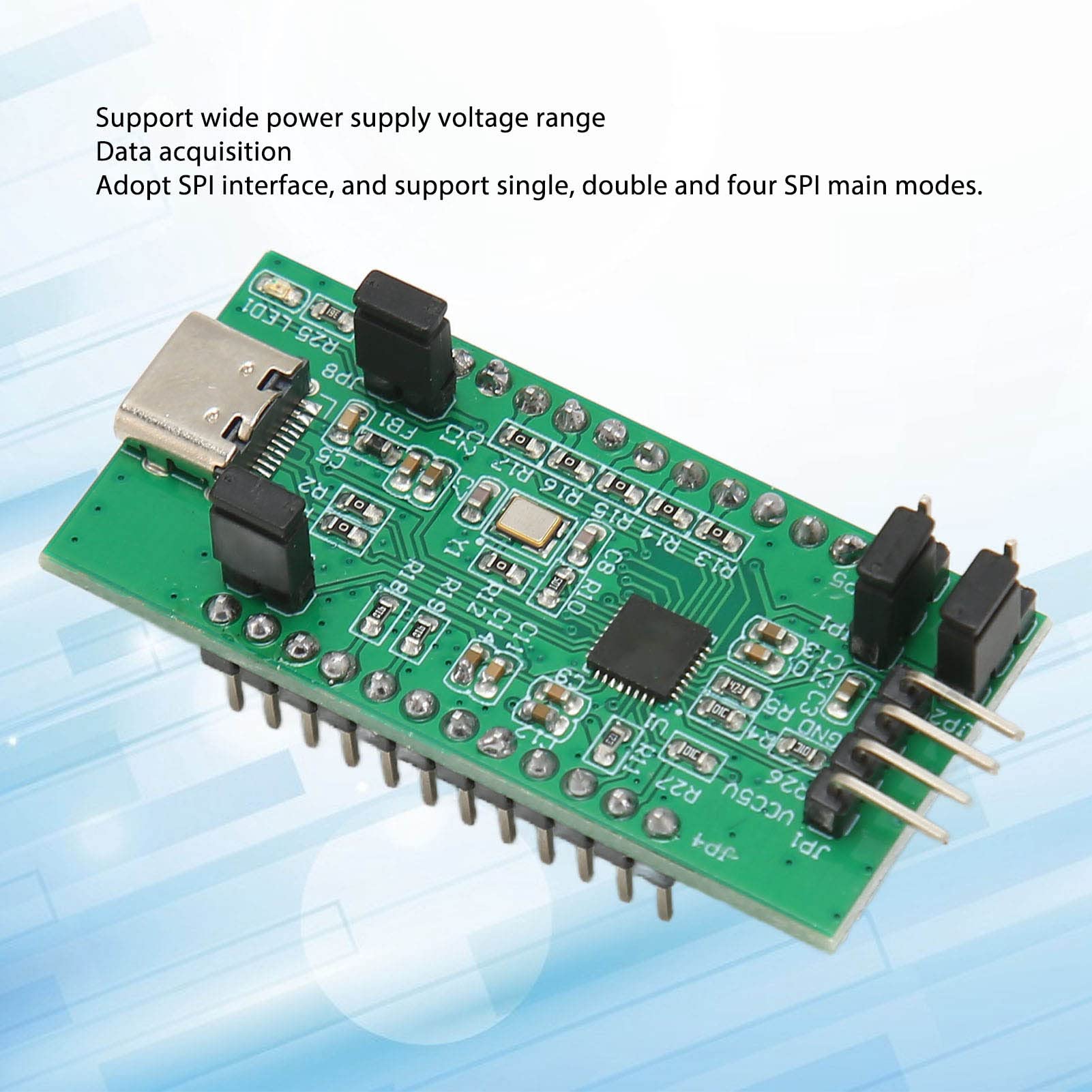 USB Download Module, High Speed USB 2.0 Chip 28Mbps Transmission USB Micro Controller Development Board for Industrial