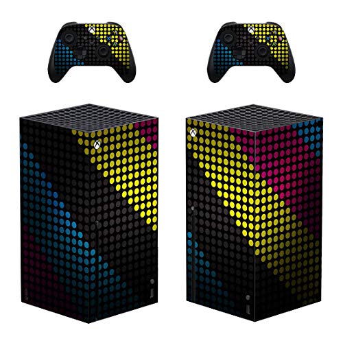Paysage Color X-box-Series-X Skin Set Full Faceplates Skin Console & Controller Decal Stickers (only fit X-box-Series-X )