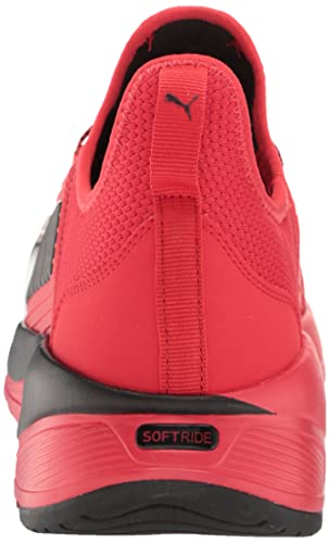 PUMA Men's SOFTRIDE PREMIER SLIP-ON Sneaker, High Risk Red-Puma Black, 10.5