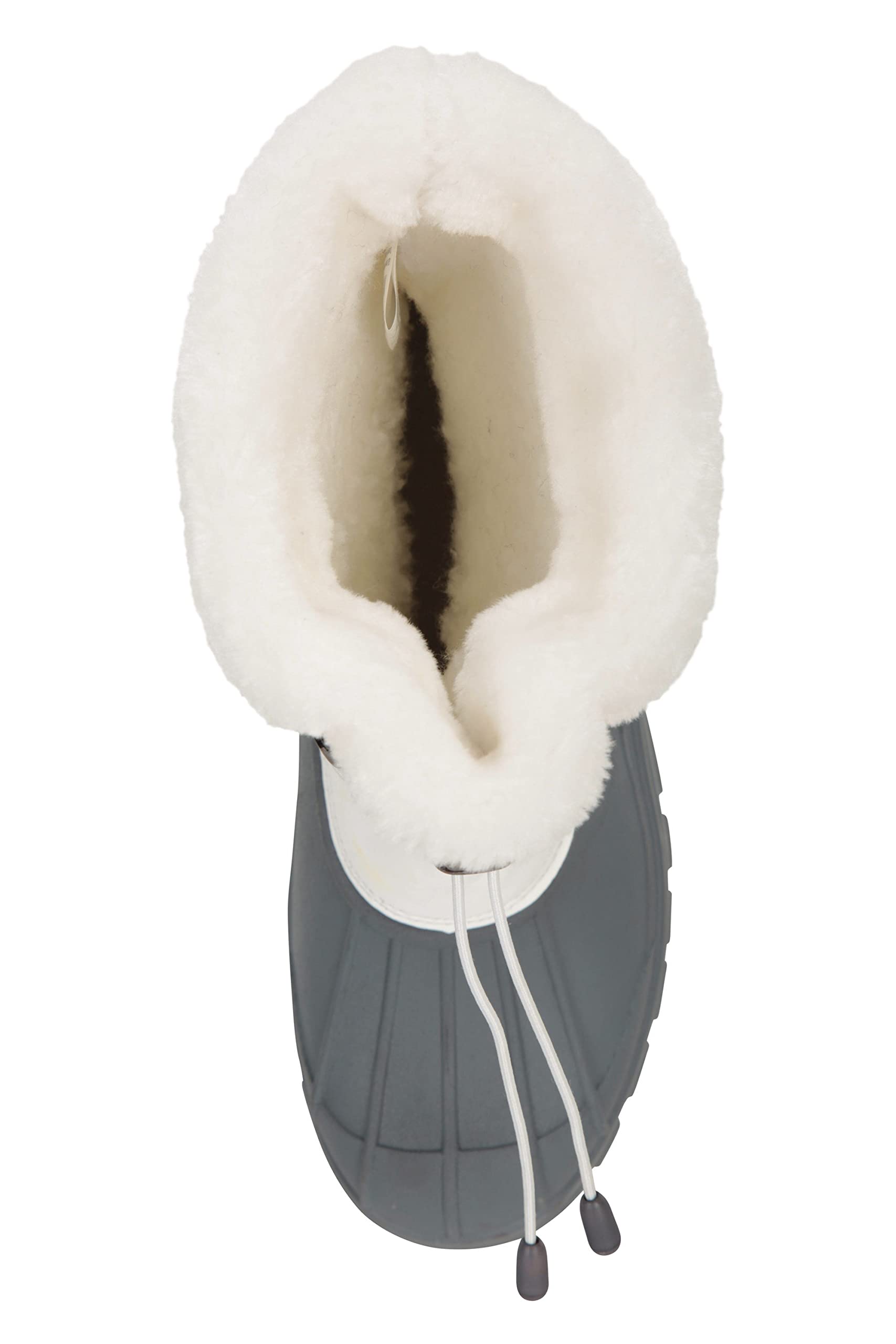 Mountain Warehouse Whistler Womens Snow Boots - Ladies Winter Shoes White Womens Shoe Size 6 US