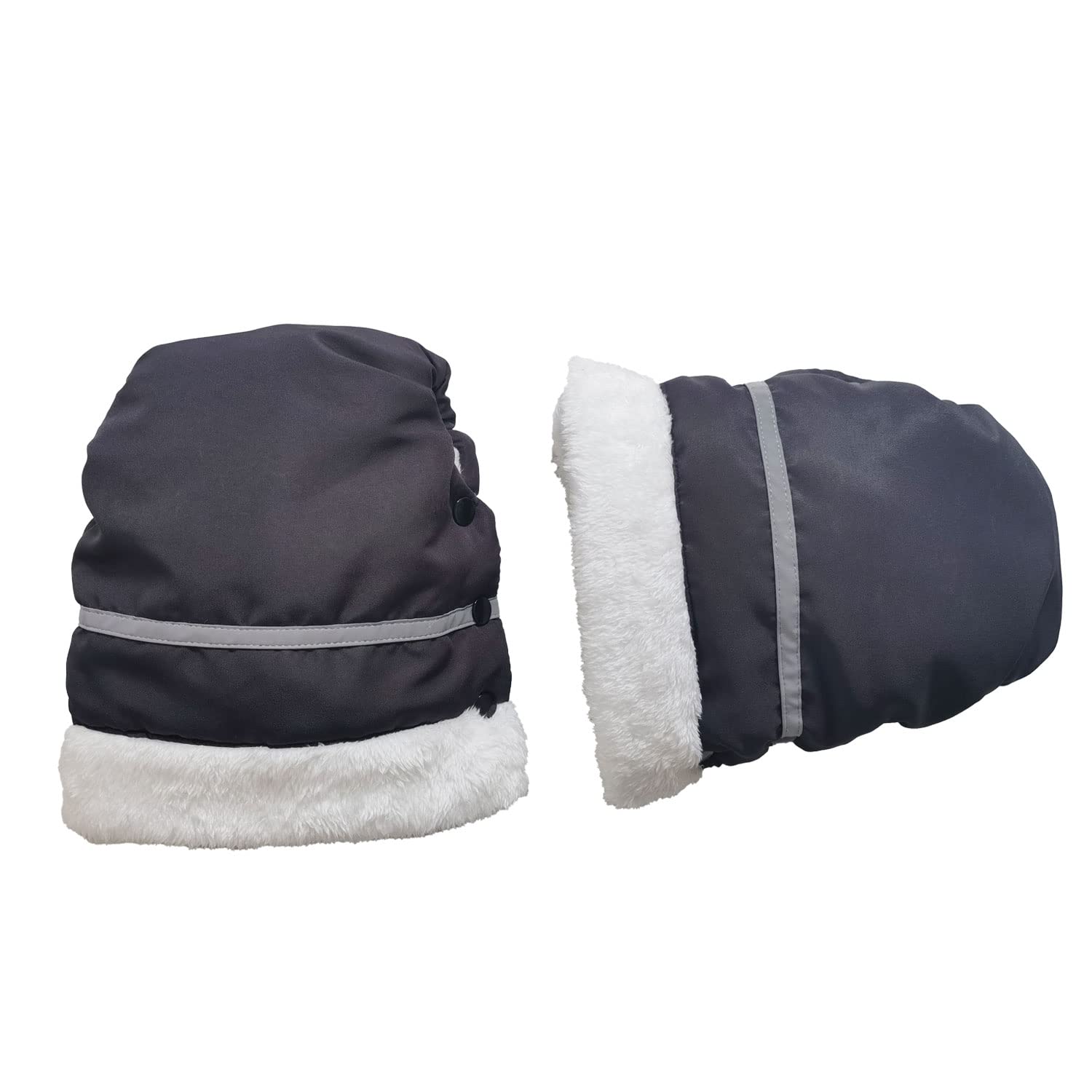 Universal Winter Anti-Freeze Baby Stroller Gloves,Stroller Hand Muff,Extra Thick Warm Waterproof Hand Warmers,Stroller Accessories (One Pair)