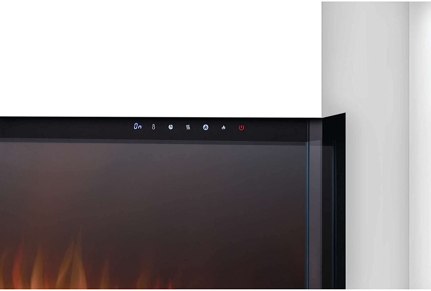 Napoleon Trivista 50 inch Wall Mount Electric Fireplace - Black, NEFB50H-3SV
