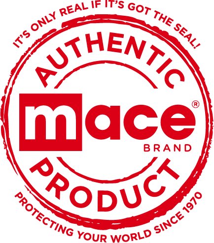 Mace Brand Maximum Strength Pepper Spray with KeyGuard Hard Case (Hot Pink) – Accurate 10’ Powerful Pepper Spray, Flip Top Safety Cap, Leaves UV Dye on Skin – Great for Self-Defense