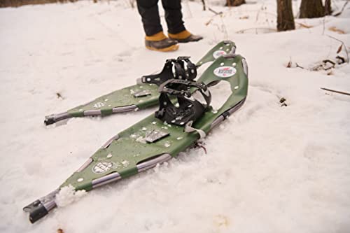 Redfeather Snowshoes Trek 35 SV2,Green - Aluminum - Made in The USA