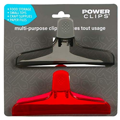 Power Clips Multipurpose Color Clips, 2-ct. Packs