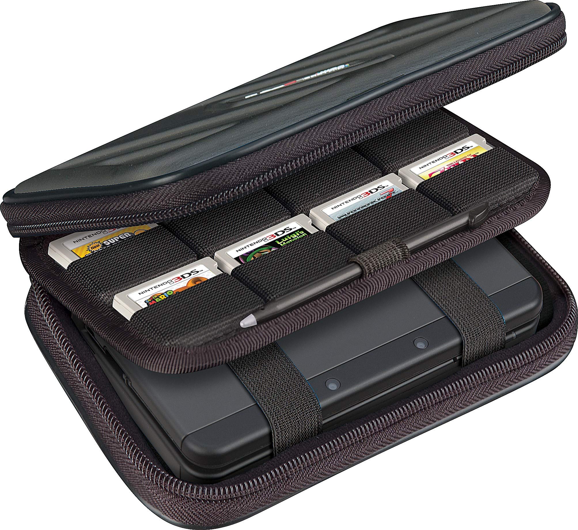 Officially Licensed Hard Protective 3DS XL Carrying Case - Compatiable with Nintendo 3DS XL, 2DS XL, New 3DS, 3DSi, 3DSi XL - Includes Game Card Pouch