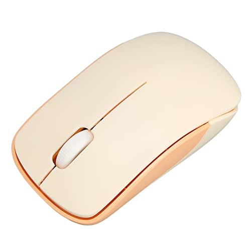 USB Keyboard Mouse, Gaming Keyboard Mouse Low Consumption 3 DPI 2.4G Wireless 68 for Office (Tawny Mixed Color)