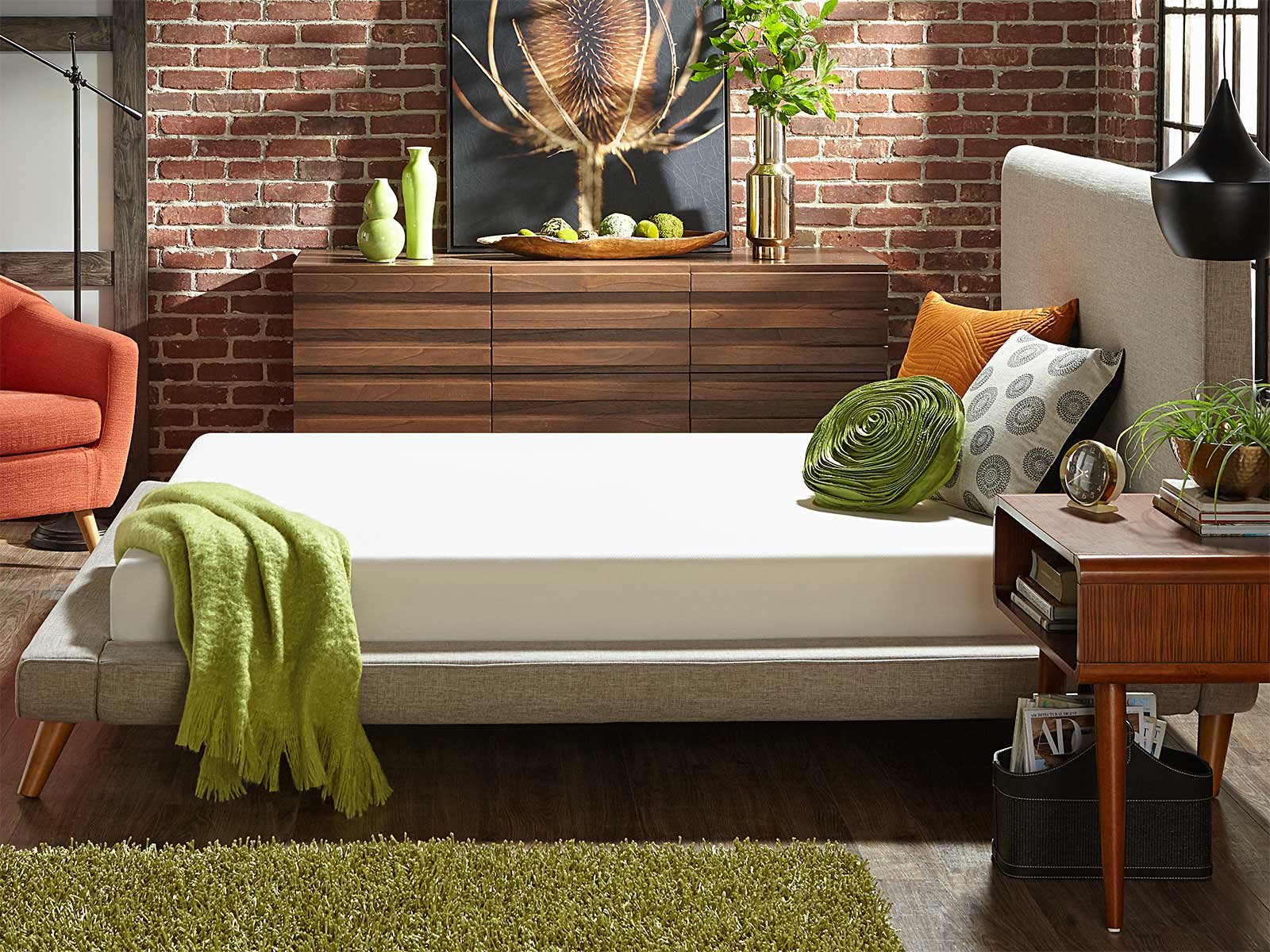 Live and Sleep Classic 8 Inch Medium Firm Memory Foam Mattress - Bed in a Box with Firm Body Support, CertiPUR Certified - King Size