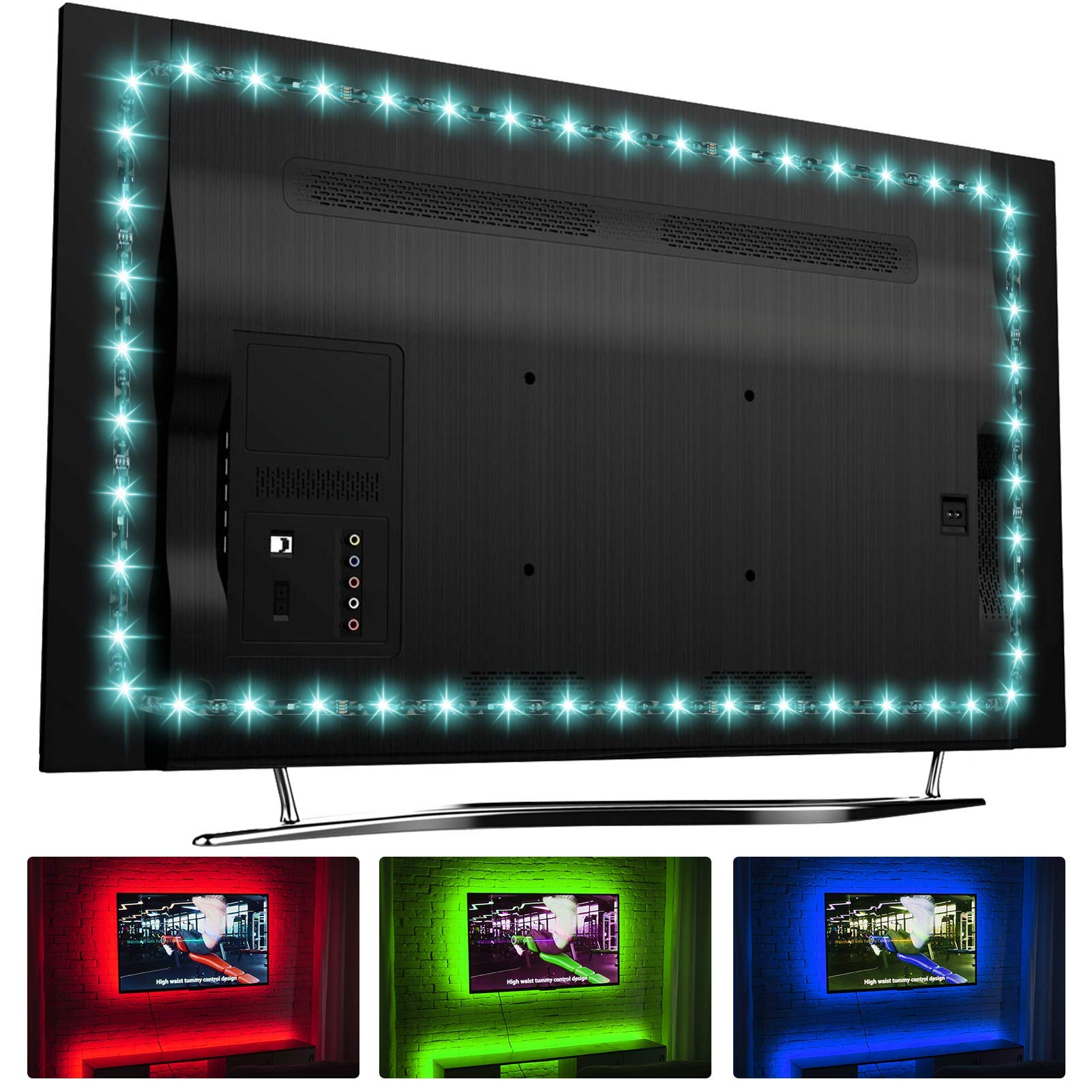 USB TV LED Backlight, Christmas Gift for teen, women,men, LED lights for PC Monitor