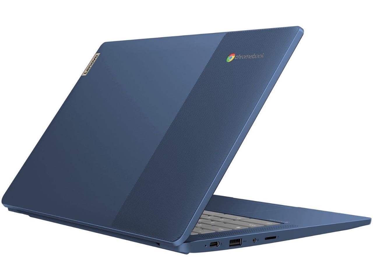 Lenovo Chromebook Slim 14" FHD Touchscreen Laptop | MediaTek Kompanio 520 | 4GB DDR4 | 64GB eMMC | Arm Mali-G52 MC1 | Chrome OS | Blue| Bundle with Stylus Pen