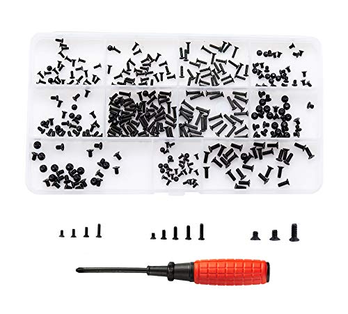 Litorange 360PCS Laptop Screw Kit M2 M2.5 M3 for IBM HP Dell Lenovo Sony Toshiba Gateway Acer Samsung with Screwdriver