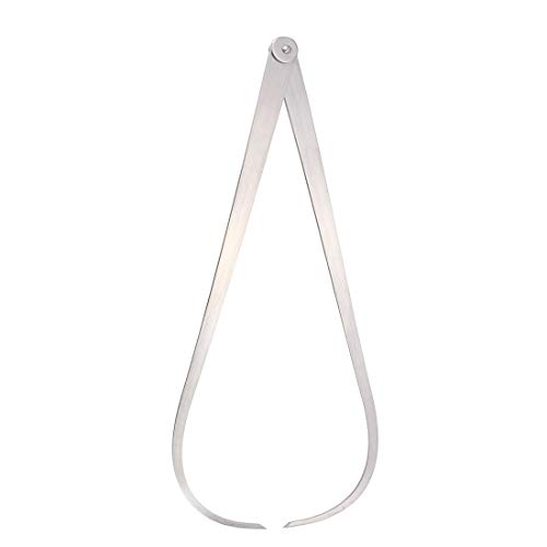 uxcell Outside Caliper 400mm 16 Inch Firm Joint Stainless Steel Measuring Tool