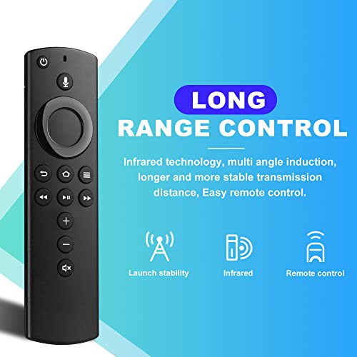 LoLaSta Replacement Voice Remote L5B83H AMZ Stick Remote Compatible with Fire AMZ Smart TVs Stick(2nd Gen/3rd Gen), Smart TV Cubes(1st Gen/2nd Gen), Smart TV Stick Lite 4K