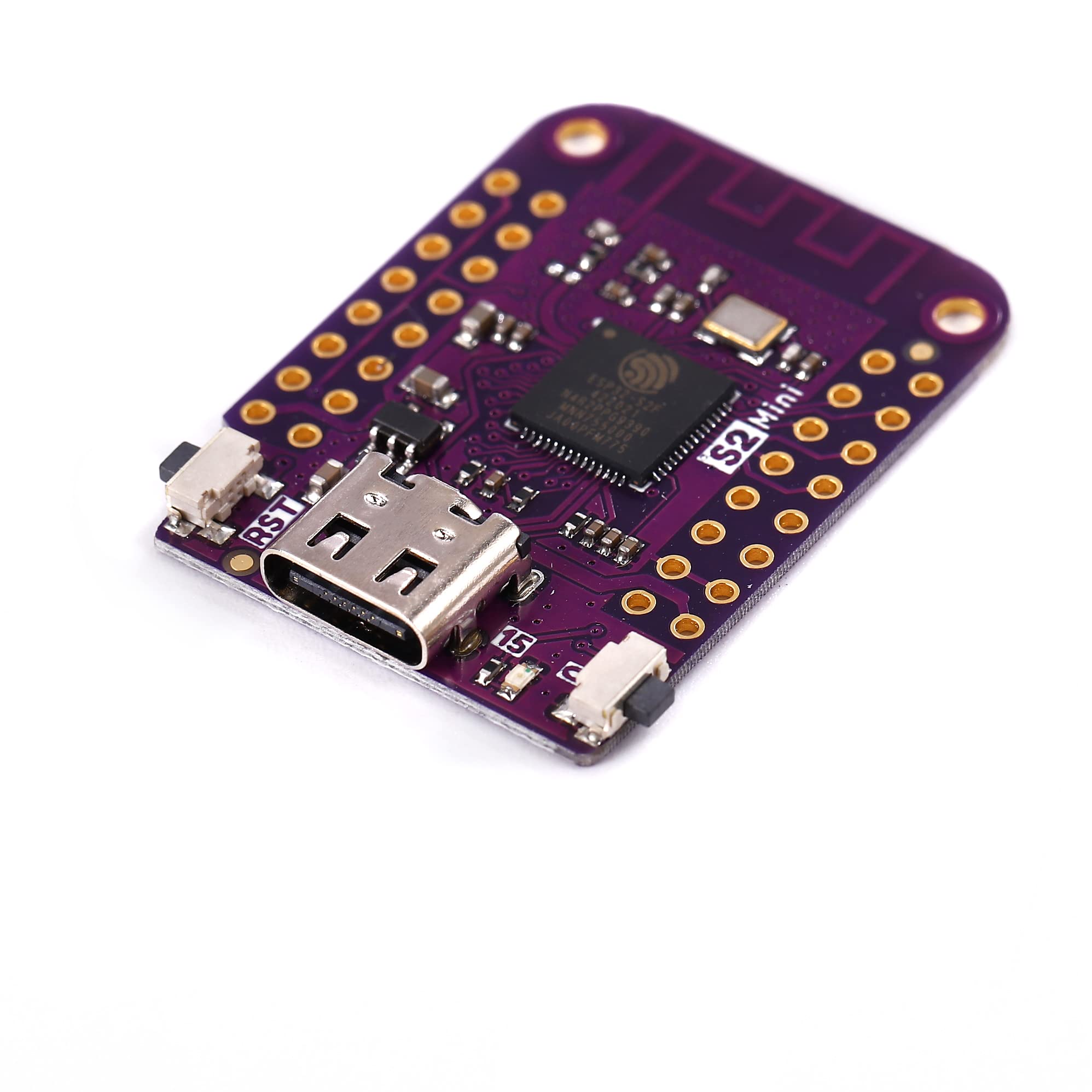Teyleten Robot ESP32 S2 Mini V1.0.0 WiFi Board Based ESP32-S2FN4R2 ESP32-S2 4MB Flash 2MB PSRAM for MicroPython 3pcs