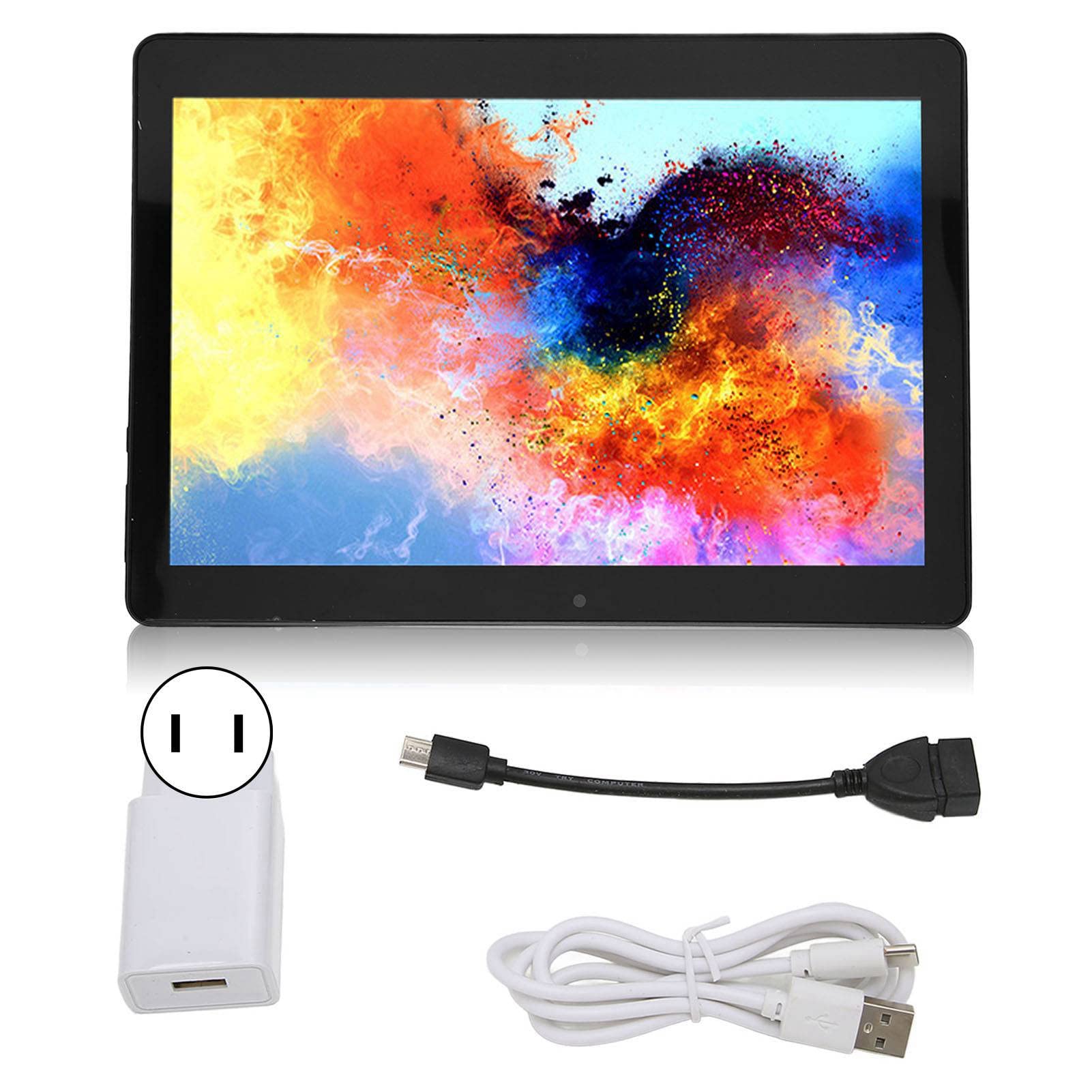Xunn Calling Tablet 10inch Dual Cards Dual Standby 10in HD Tablet 178 Wide Viewing Angle 100240V for 11 for Video Games (US Plug)