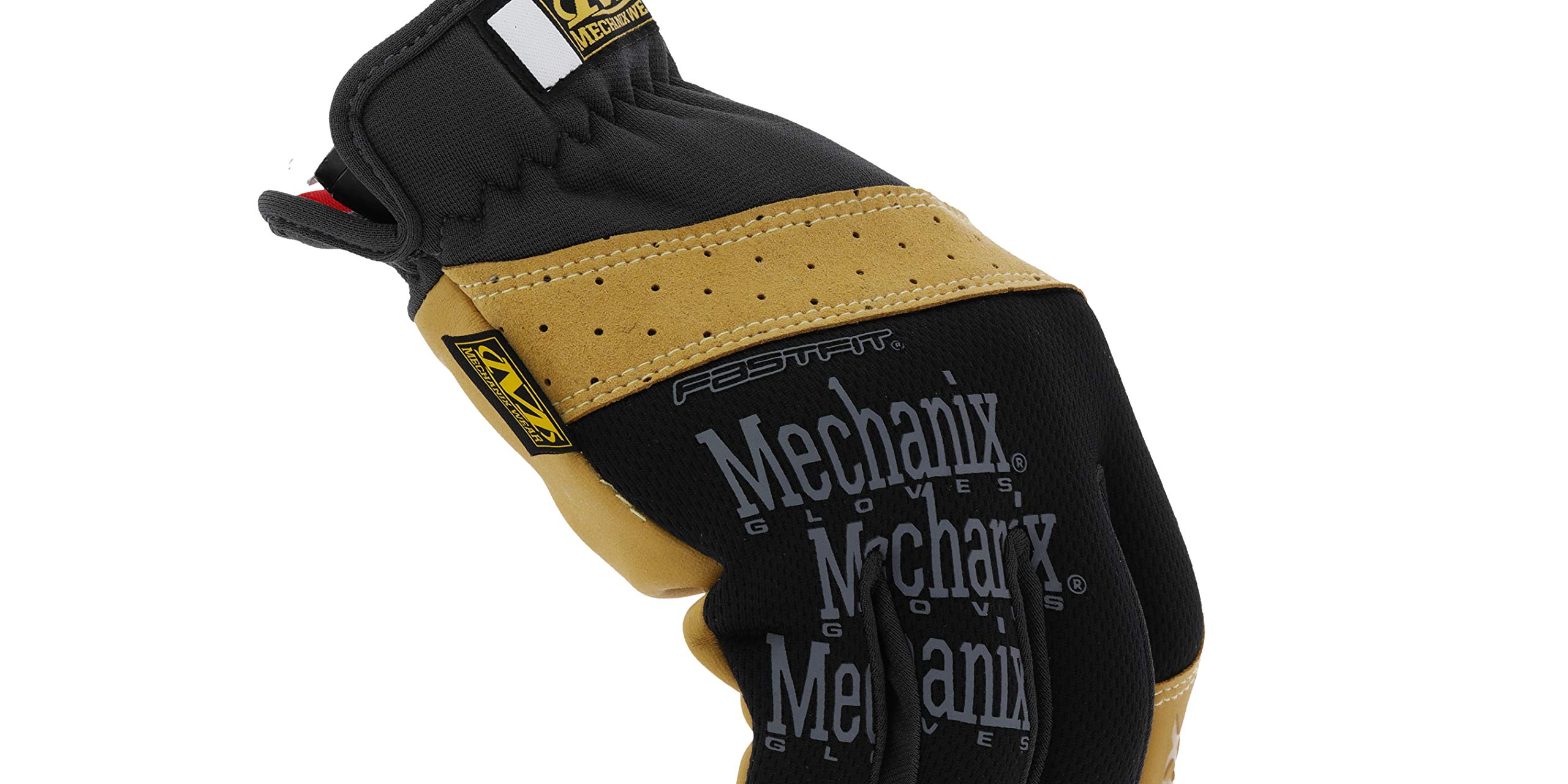 Mechanix Wear: Material4X FastFit Work Gloves (Medium, Brown/Black)