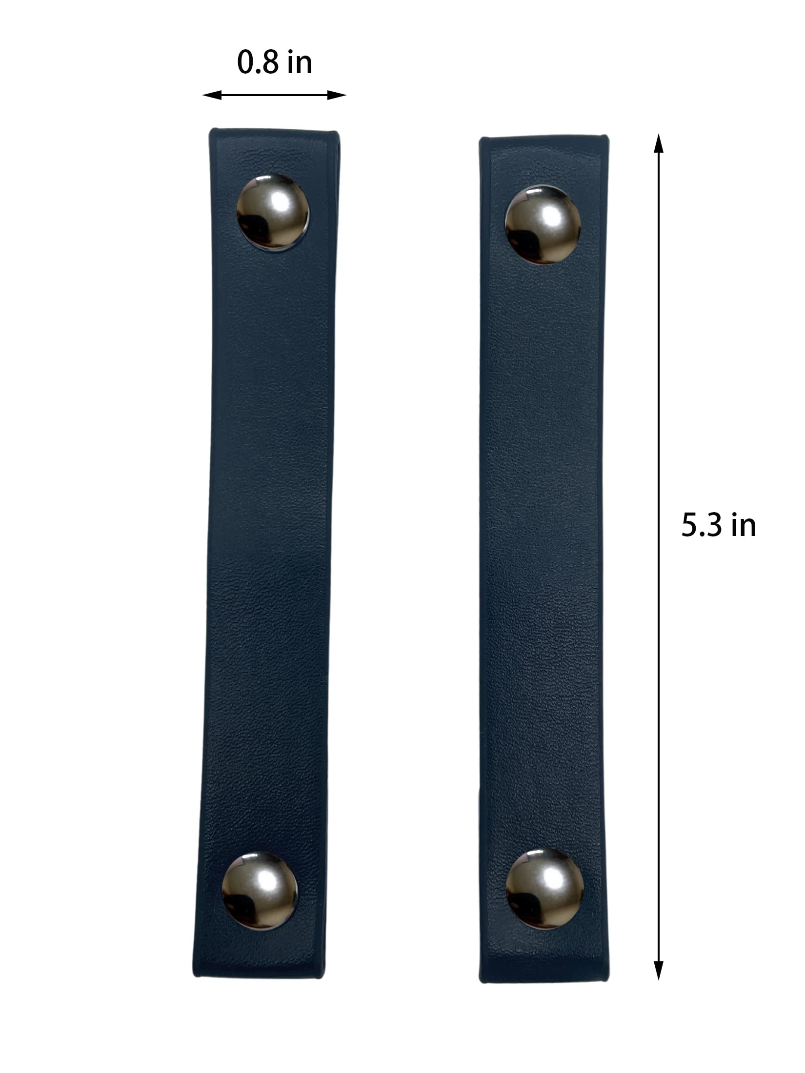 SPANSEE Magnet Shirt Clips, Shirt Ties Tops Clips for Women, 2 Pcs Upgrade Version Waist Cinch Clips, Black
