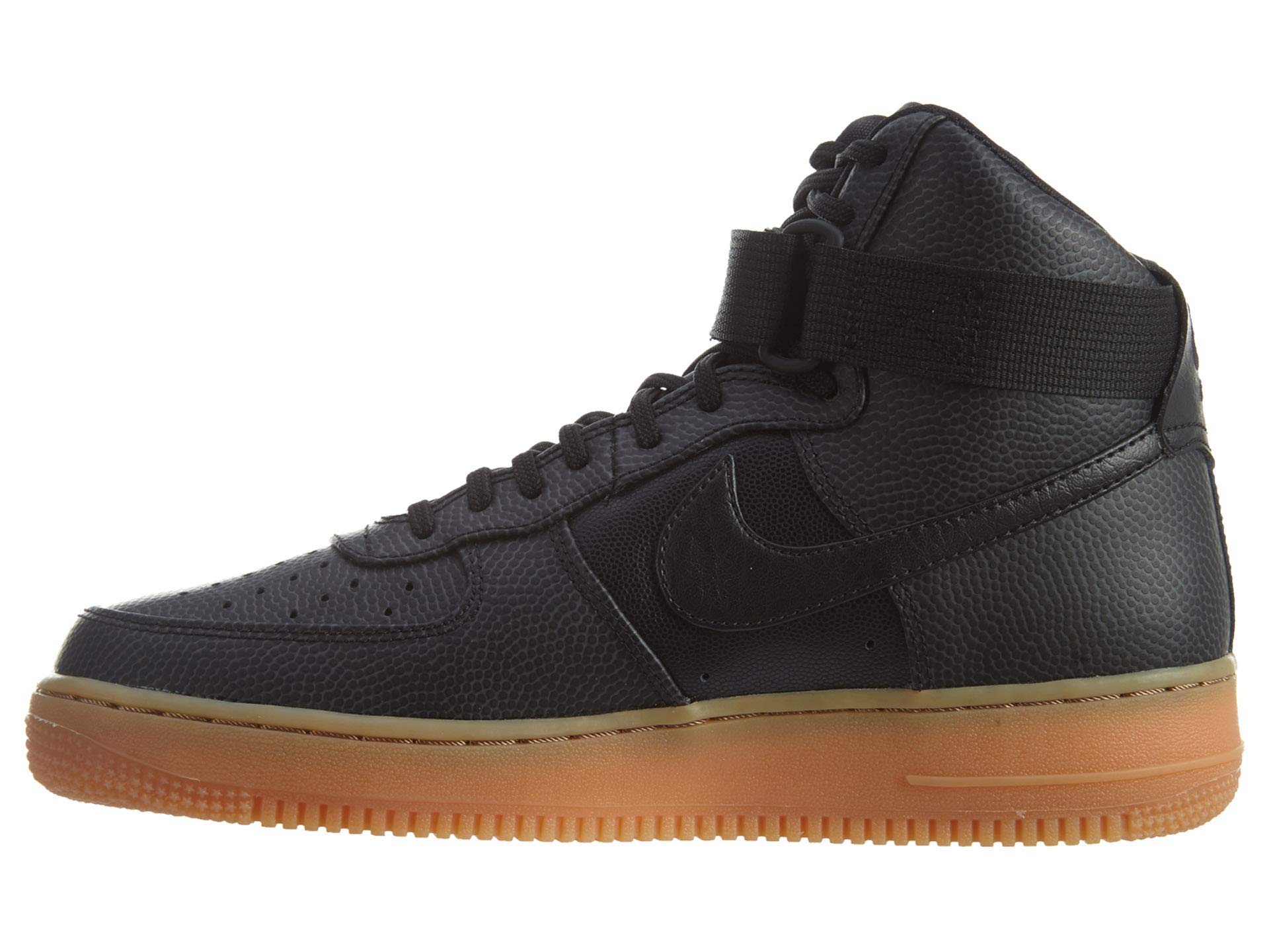 NIKE Air Force 1 Hi Women US 12 Black Basketball Shoe
