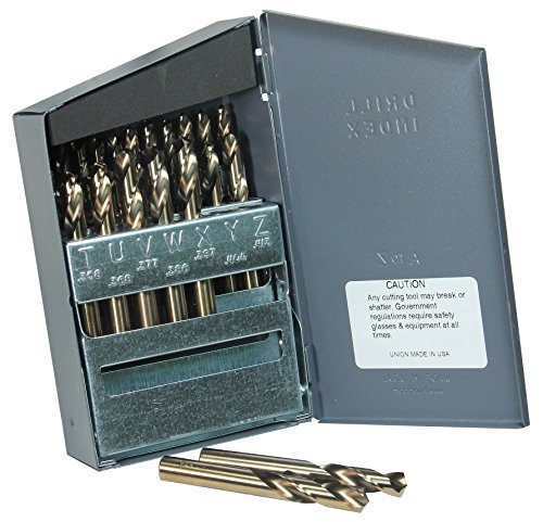 Viking Drill and Tool 66850 SPT-26 Type 260-UB 135 Degree Split Point Mag Super Premium Screw Machine Length Drill Set