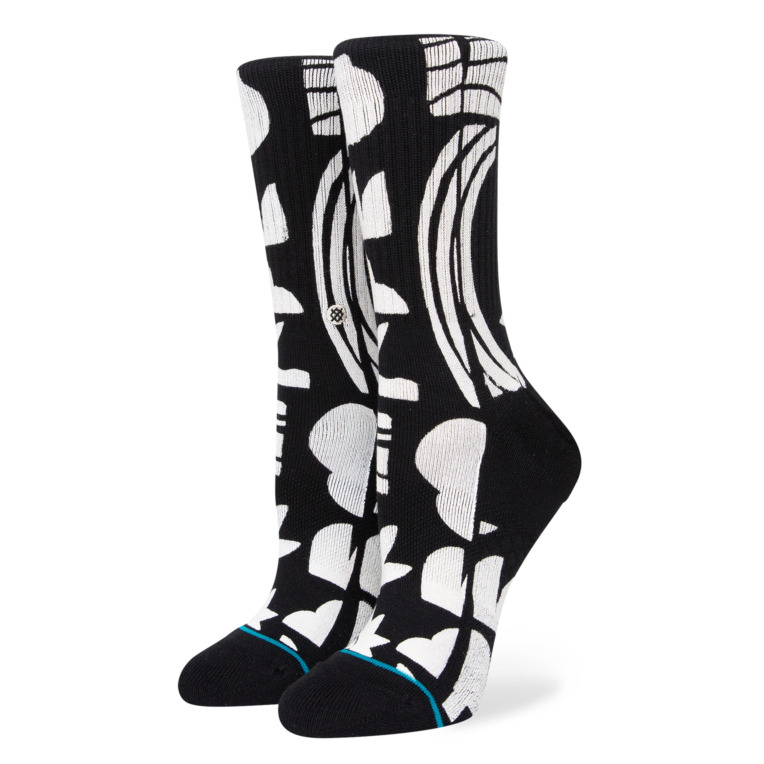 Stance Cut It Out Crew Black SM (Women's Shoe 5-7.5)