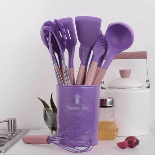 LMMDP Thickened Anti-scalding Rice Spoon Frying Shovel Kitchenware Set Kitchen