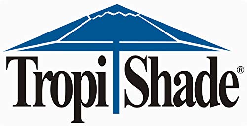 Tropishade Steel Plate Umbrella Base, 36 lbs, Black