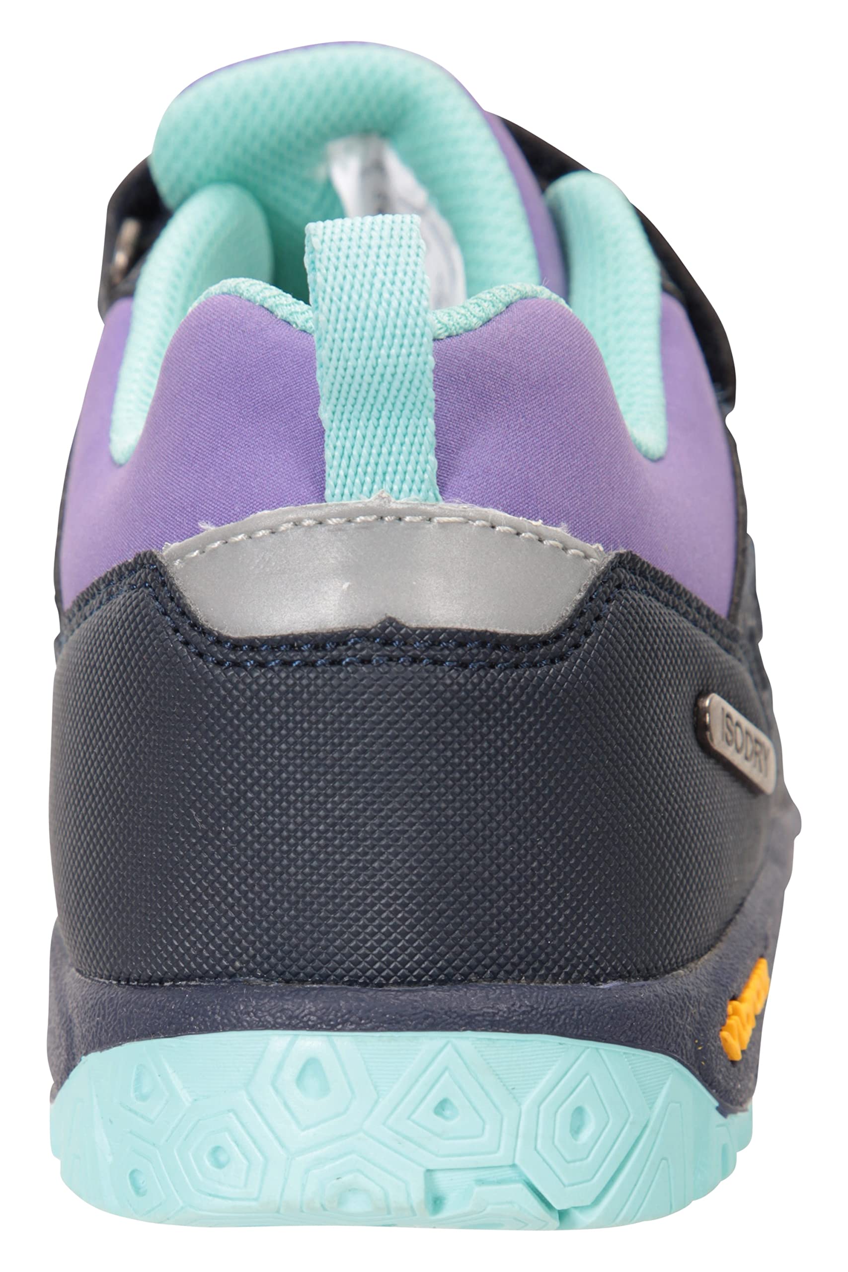 Mountain Warehouse Kids Softshell Boots - Waterproof Hiking Shoes Mint Kids Shoe Size 4 US