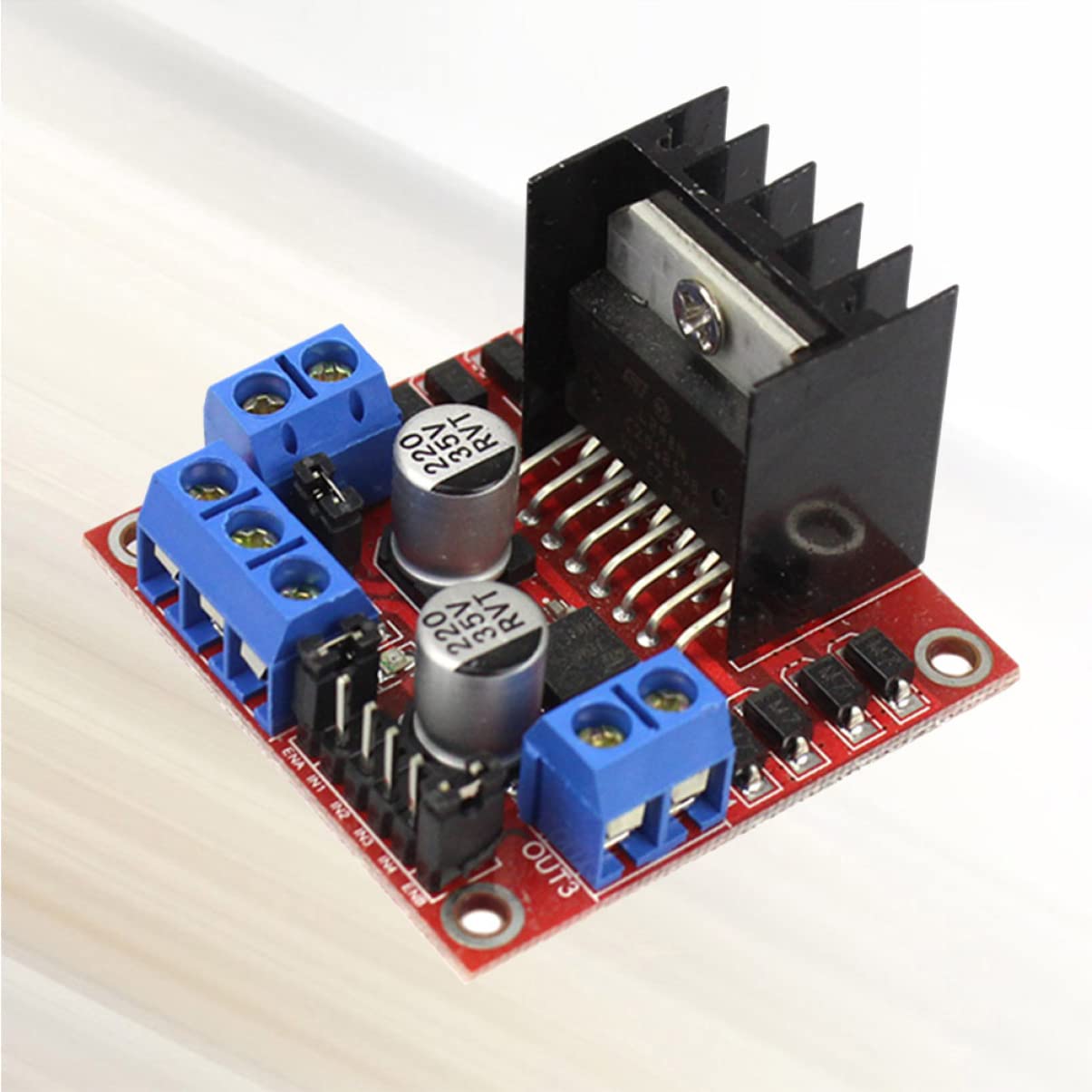 VILLCASE h Bridge Power Bridge 205 Microstepping Electromagnet Kit Dual h Bridge Controller Board Sfp Module Stepper Driver Moter Driver Board M Drive Module Car Dc Motor