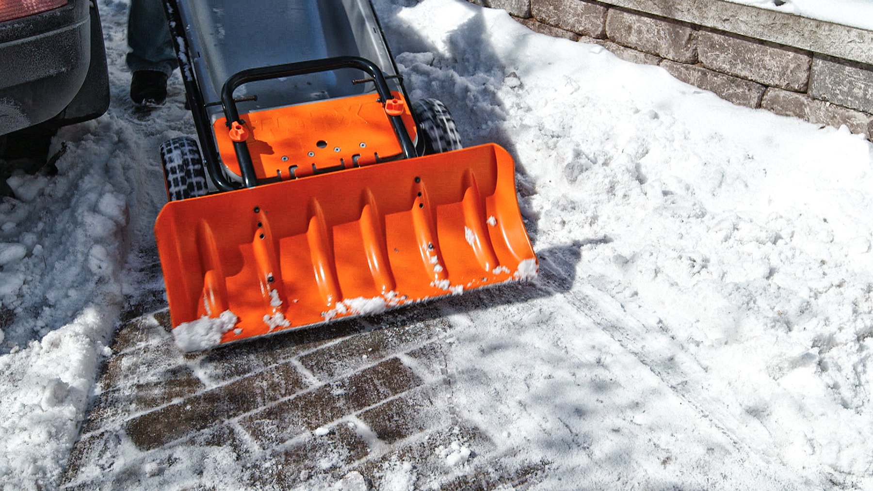 WORX WA0230 AeroCart Wheelbarrow Snow Plow