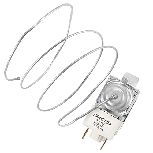 prime&swift 241537103 5304421256 Refrigerator Temperature Control Thermostat Replace AP2151609,PS472524,241537101,5304445058,5304458021