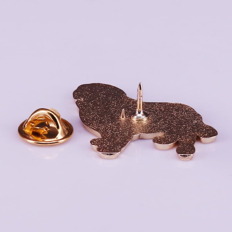 Life is golden,Golden Retriever brooch,golden dog Enamel Lapel Pin,dog enthusiast Cherish life badge accessory