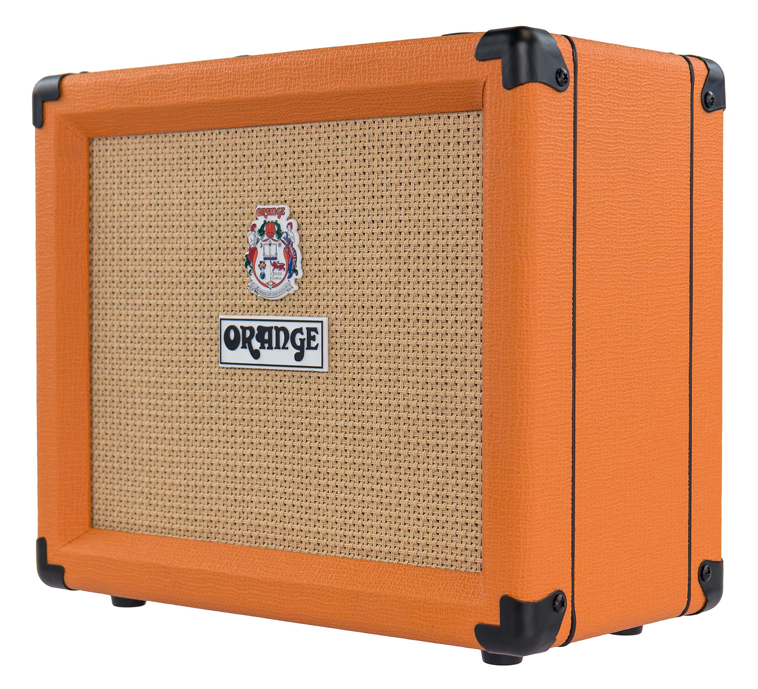 Orange Crush 20RT 20-Watt Guitar Combo Amplifier - Black Bundle with Instrument Cable and Austin Bazaar Polishing Cloth