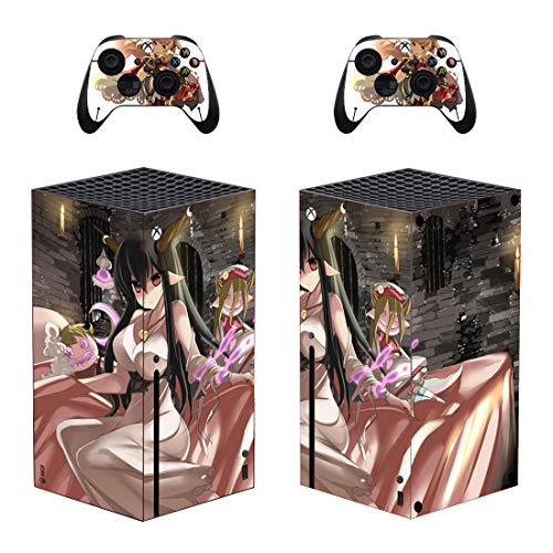 Online Game Stickers Decals Skin for X-box-One-Series X, Cover Protector Wrap Durable Full Set Protection Faceplate Console by KAJAL MANI