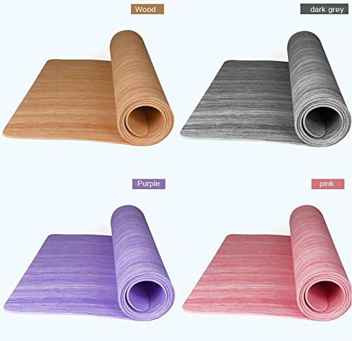 Luxury POE Waterproof Tear-Resistant, Double Emobossed Yoga Mat(Pink)
