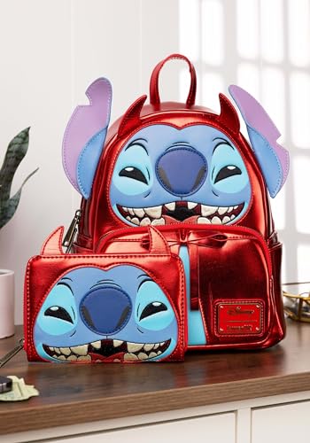 Loungefly Disney Sitch Devil Zip Around Wallet
