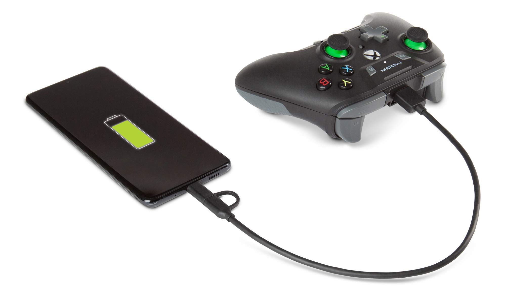 PowerA Moga XP5-X Plus Bluetooth Controller for Mobile And Cloud Gaming On Android And PC, Gamepad, Phone Clip, Gaming Controller (Renewed)