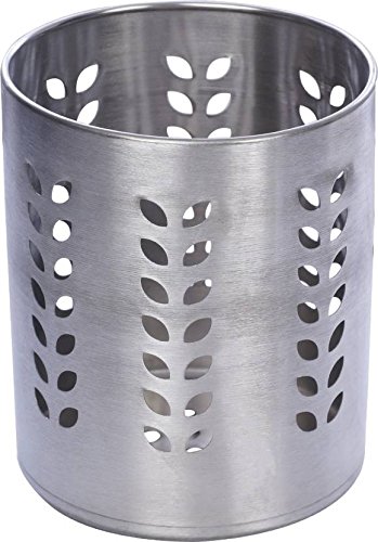 Stainless Steel Cutlery Holder Kitchen Stainless Steel Cooking Utensil Holder Multi-Function Storage Tool Chopstick Holder Round shape spoon holder
